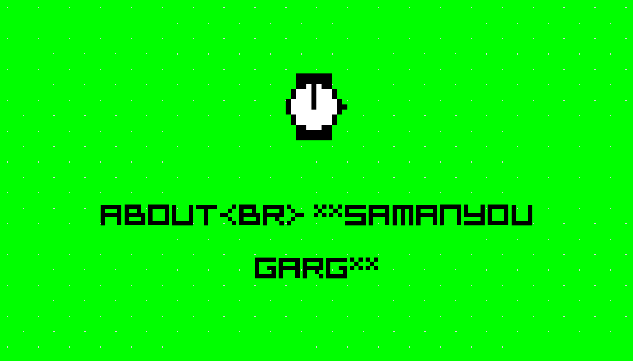 About Samanyou Garg on HackerNoon